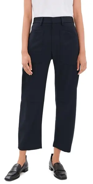 NILI LOTAN Shon Wool Pants - Midnight
