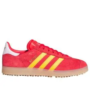 Adidas Gazelle Golf 'pure Ruby Crew Yellow - Pure Ruby/crew Yellow