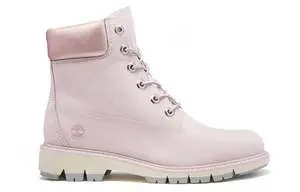 Timberland Inch Premium Boot 'light Pink Metallic Collar