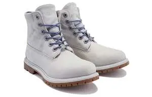 Timberland Roll Top Boots - Grey/blue
