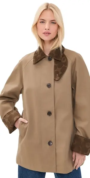 Marimekko Essee Solid Coat - Brown