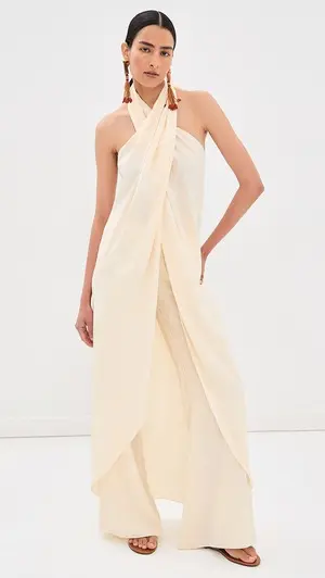 Johanna Ortiz Silent Water Top - Ecru