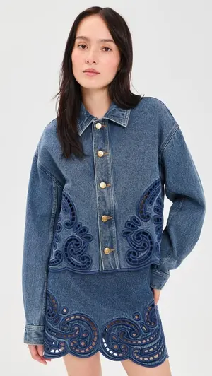 Ulla Johnson The Bobbi Denim Jacket