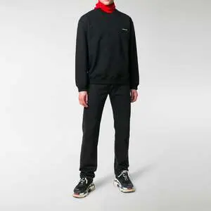 Balenciaga Contrast Logo Print Crewneck Sweatshirt