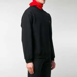 Balenciaga Contrast Logo Print Crewneck Sweatshirt