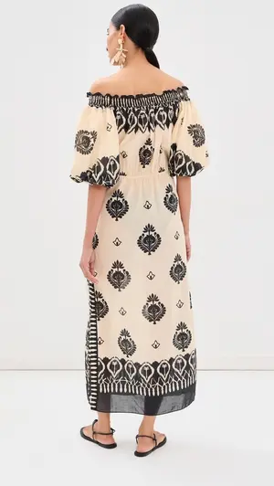 Johanna Ortiz Harbor Hues Voile Dress