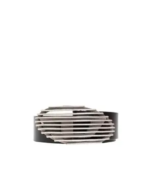 DIESEL® Logo Plaque Belt - Black