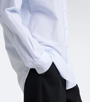 THE ROW Gavina Cotton Chambray Shirt