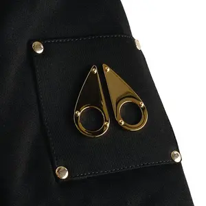 Moose Knuckles Zip-up Drawstring Hoodie