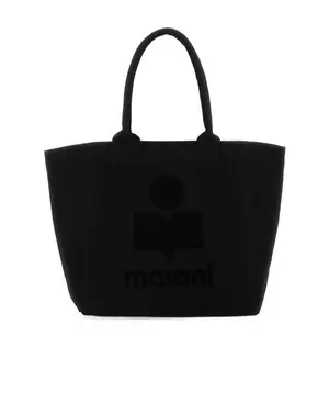 Isabel Marant Étoile Logo Canvas Tote Bag - Black