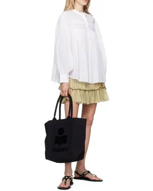 Isabel Marant Étoile Logo Canvas Tote Bag