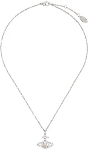 VIVIENNE WESTWOOD Orb Pendant Necklace - White