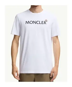 Moncler Logo Printed Crewneck T-shirt