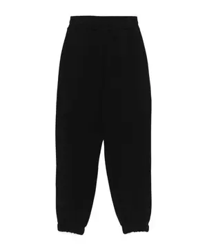Calvin Klein Cotton Tapered Trousers - Black