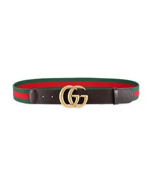 Gucci Web Belt With Double G Buckle