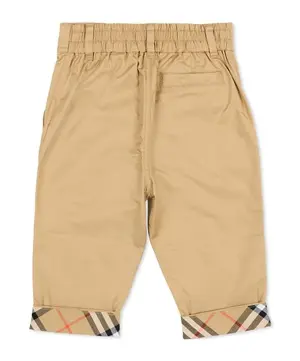 Burberry Check-cuff Trousers