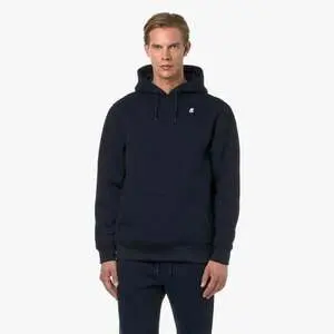 K-WAY Logo Patch Drawstring Hoodie