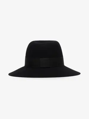 MAISON MICHEL Logo Plaque Virginie Hat