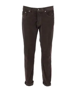 DONDUP Corduroy Trousers - Black