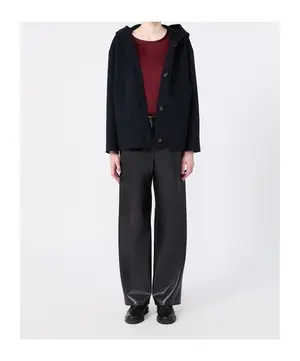 Max Mara Hooded Virgin-wool Coat