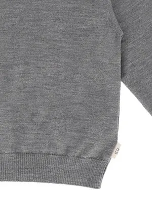 DOUUOD Turtleneck Raglan-sleeve Sweater