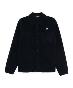 K-WAY Cameron Sherpa Polar Fleece Jacket - Blue