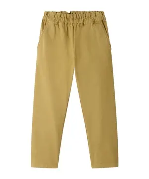 Bonpoint July Paperbag-waist Trousers - Light Khaki