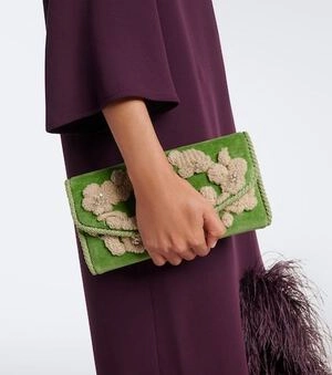 Valentino Garavani Cady Couture Feather-trimmed Gown