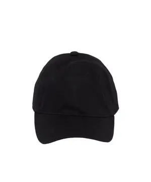 Acne Studios Twill Logo Cap - Black