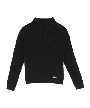 Balmain Ribbed-knit Wool Sweater - Black