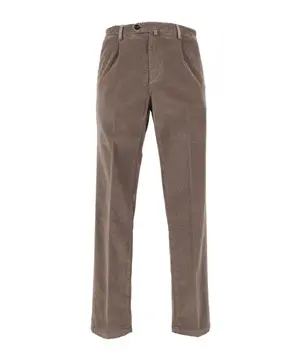 BRIGLIA 1949 Logo Patch Straight-leg Pants