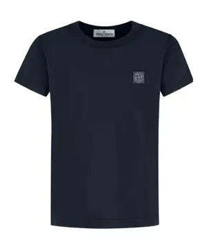 Stone Island Logo-patch T-shirt - Navy