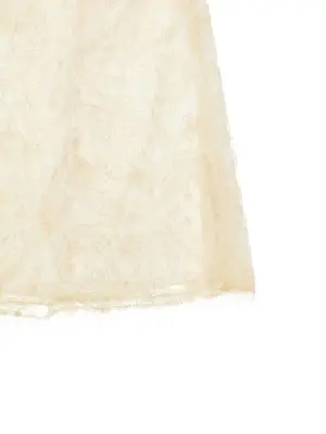 Ermanno Scervino Midi Sequin-embellished Lace Skirt
