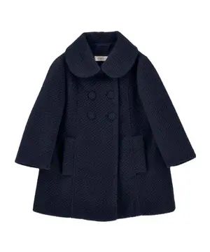 Monnalisa Double-breasted Coat