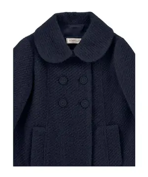 Monnalisa Double-breasted Coat