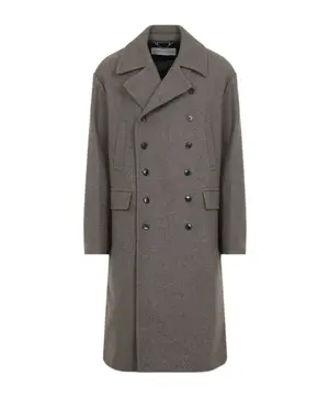 Dries Van Noten Long-sleeved Coat - Brown