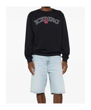 Iceberg Long-sleeve Crew-neck Sweatshirt