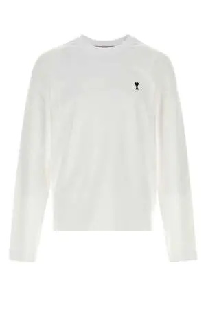 AMI Paris Cotton T-shirt - White