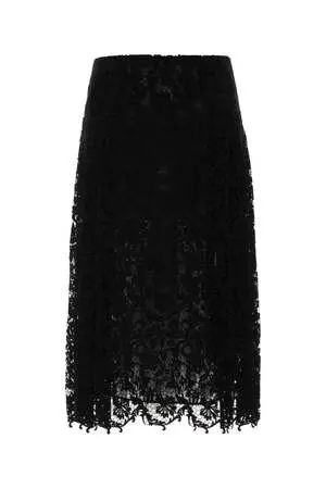 Fendi Macrame Lace Skirt