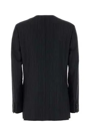 JIL SANDER Embroidered Wool Blazer