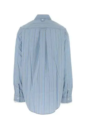 AMI Paris Embroidered Poplin Oversize Shirt