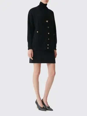 Fabiana Filippi High-waisted Virgin Wool Pencil Mini Skirt - Blue