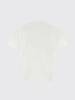JIL SANDER Cotton T-shirt With Embroidered Logo - White
