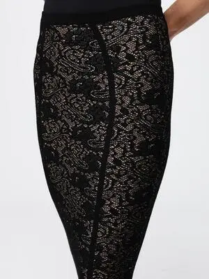 Elisabetta Franchi Lace Skirt