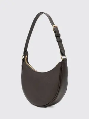 Valentino Garavani Vlogo Signature Calfskin Mini Hobo Bag - Brown