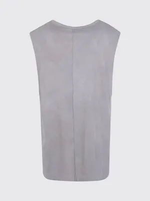 ZIGGY CHEN 100% Cotton Graphic Print Tank Top