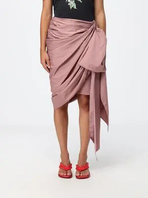 Chloé Draped Skirt - Grey
