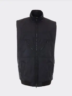 MAISON MARGIELA Technical Nylon Gilet With High Neck And Zip Closure