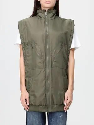 MAISON MARGIELA Technical Nylon Gilet - Kaki