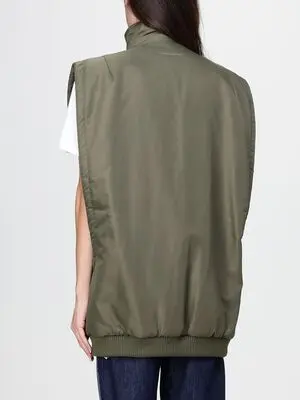 MAISON MARGIELA Technical Nylon Gilet - Kaki